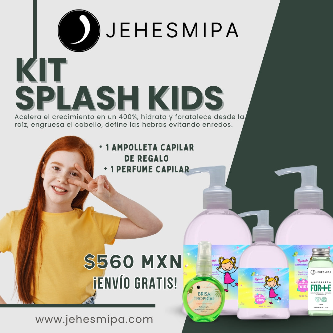 Kit Splash Crecimiento e Hidratación KIDS – Jehesmipa MX